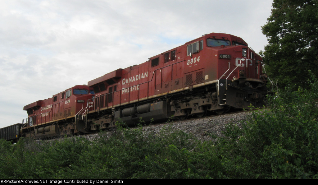 Norfolk Southern south-bound manifest with Canadian Pacific power!